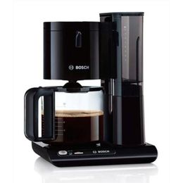 Bosch Filterkaffeemaschine &raquo;Styline TKA8013, Aroma Sensor, Aromaschutz-Glaskanne 1,25 L&laquo; 1,25 l Kaffeekanne Papierfilter 1x4 f&uuml;r 10-15 Tassen, 