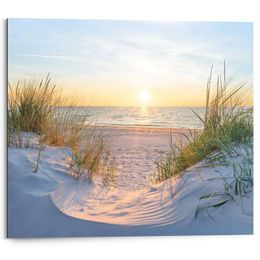 Reinders Deco-Panel &raquo;Sonnenuntergang&laquo; Wohnzimmer - Beige - MDF - Wasser - 50x40 cm beige B/H/T: 50cm x 40cm x 2cm