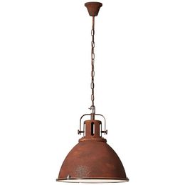 Brilliant Pendelleuchte &raquo;Jesper&laquo; E27 1 Stk. H&auml;ngelampe 47cm braun 1, &Oslash; 47cm H: 144cm, 1 Stk.