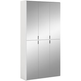 Home Affaire Garderoben-Set &raquo;TRONDHEIM, 2-teilig, Breite 91 cm, individuell platzier- & erweiterbar&laquo; Set, bestehend aus: Garderobenschrank breit & 