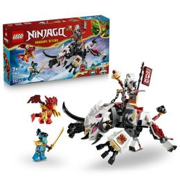 Lego Konstruktionsspielsteine &raquo;Zilvar auf seinem Drachentier Grimtak (71863), Lego Ninjago&laquo; Made in Europe bunt Einheitsgr&ouml;&szlig;e Konstruktionsspielsteine
