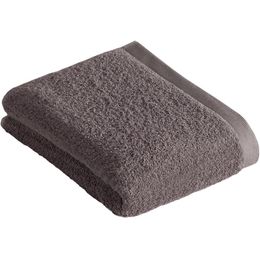 Vossen Badetuch &raquo;High Line&laquo; grau Walkfrottee, Obermaterial: 100% Baumwolle B/L: 67cmx140cm, 1 Stk., Walkfrottee