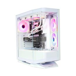 Cougar Gaming-PC &raquo;FV270 WT 7694 Intel Core Ultra 9 285K RTX 5090 64GB DDR5 2TB SSD&laquo; Windows 11, DDR5 RAM wei&szlig; WLAN AX (Wi-Fi 6E), Bluetooth 5.3; 1 x USB-C 