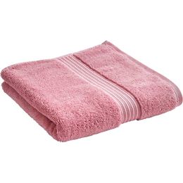 Christy Handt&uuml;cher &raquo;SUPREME&laquo; Premium-Handt&uuml;cher in Luxusqualit&auml;t, 650g/m&sup2;, 50x100cm, 2er Set rosa Walkfrottier, Obermaterial: 100% Baumwolle B/L: 50cmx100cm, 