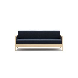 HESTB&AElig;K Schlafsofa &raquo; 168 3-Sitzer, Bettfunktion, Breite 208cm, Komfortsitzh&ouml;he 47cm&laquo; Umklappbar, Querschl&auml;fer, sehr komfortabel, Stauraum blau 100% 