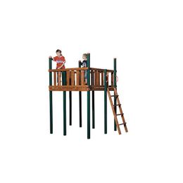 Weka Spielturm-Erweiterung &raquo;Tabaluga Spielturm 816 D&laquo; BxLxH: 164x167x250 cm braun Holzwerkstoff B/H/L: 160cm x 250cm x 167cm