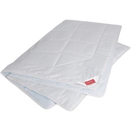 Hefel Naturfaserbettdecke &raquo;COOL&laquo; extraleicht 1 Stk. tlg. temperierter Schlafkomfort! wei&szlig; Bezug: 100% Baumwolle. F&uuml;llung: 100% Lyocell B/L: 135cm x 200cm, 