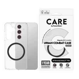 CARE by PanzerGlass Handyh&uuml;lle &raquo;Magnetic QI Compatible Urban Combat Case f&uuml;r Samsung Galaxy S25 Plus&laquo; Smartphones Backcover, Schutzh&uuml;lle, 