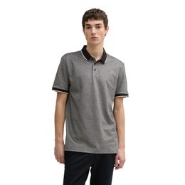 Tom Tailor Denim Herren Tom Tailor Denim Poloshirt mit Kontrastdetails grau S