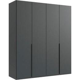 wimex Kleiderschrank &raquo;Mugano,in 5 Breiten,2 H&ouml;hen,2 Tiefen, viele Farben, Made in Germany&laquo; in Basic oder Premium Ausstattung, mit langen Griffen aus Metall,