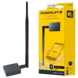 Schellenberg Tor-Funksteuerung &raquo;"Powerlift", Smartphone-Garagentor&ouml;ffner&laquo; Garagentorantrieb Torantrieb mit LED & USB Kabel, max. 15 m Funkreichweite, 