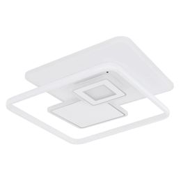 Globo LIGHTING LED Deckenleuchte &raquo;RODERICK&laquo; LED-Modul 1 Stk. warmwei&szlig; - kaltwei&szlig; Deckenlampe, Designleuchte, Wohnzimmer, Schlafzimmer, quadratisch 