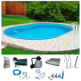 my POOL BWT Ovalpool &raquo;PREMIUM&laquo; H&ouml;he 135 cm, in verschiedenen Gr&ouml;&szlig;en blau &Oslash;/B/H/L: Breite 300cm x H&ouml;he 135cm x L&auml;nge 700cm, 25.000 l