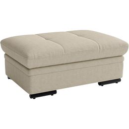 Sit & More sit&more Polsterhocker &raquo;Viola, B: 102 cm&laquo; mit praktischen Stauraum 100% Polyester B/H/T: 102cm x 43cm x 68cm, Cord,mit Stauraum