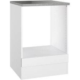 Optifit Herdumbauschrank &raquo;OPTImulti&laquo; Breite 60 cm, inkl. Arbeitspaltte und Sockel wei&szlig; Holzwerkstoff wei&szlig;, B/H/T: 60cm x 88cm x 60cm