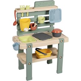 Smoby Outdoor-Spielk&uuml;che &raquo; Life Matschk&uuml;che&laquo; Made in Europe bunt Kunststoff Einheitsgr&ouml;&szlig;e