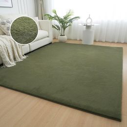 OTTO home Fellteppich &raquo;Balu, Kunstfellteppich, Modern, Langflor Teppich&laquo; rechteckig 20 mm H&ouml;he Kaninchenfell-Haptik, kuschelig, weich, Wohnzimmer, 