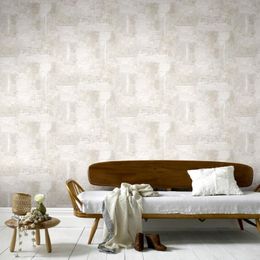 SUPERFRESCO EASY Vliestapete &raquo;Beton&laquo; neutral gepr&auml;gt 10mx52cm (ca. 5m2) beige Vlies B/L: 0,52m x 10m, Rollen: 1