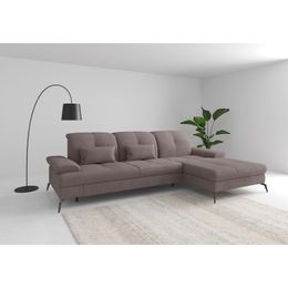 Sit & More sit&more Ecksofa &raquo;Amica, L-Form, inkl. Sitztiefenverstellung & Armteilverstellung&laquo; wahlweise mit Schlaffunktion, Bettkasten und Kopfteilverstellung 
