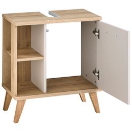 Badm&ouml;bel-Set &raquo;5-teilig, mit Soft-Close T&uuml;ren&laquo; Set, 5 Stk. tlg. braun B/H/T: 161,5cmcm x 200cmcm x 33cmcm