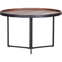 GUTMANN FACTORY Beistelltisch &raquo;Grace&laquo; braun B/H/T: 80cm x 50cm x 80cm