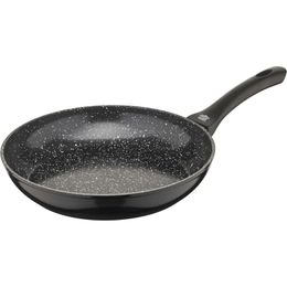 GSW Bratpfanne &raquo;Barisa&laquo; Aluminium VITAFLON QUARZIT Antihaft-Versiegelung, Induktion schwarz &Oslash; 24cm + H&ouml;he 4,8cm