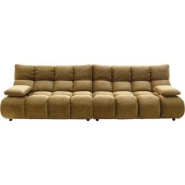 Home Affaire 4-Sitzer &raquo;Cozy Bubble, mit klappbaren Armlehnen, Breite 290cm&laquo; mit eleganter Steppung, Rundumbezug & weicher Polsterung B/H/T: 290cm x 