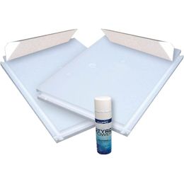 KWAD Styroporplatte &raquo;Bodenisolations-Set&laquo; f&uuml;r Rundpool &raquo;Steely Deluxe Heat&laquo; wei&szlig; Styropor B/H/L: 3,6cm x 2,5cm
