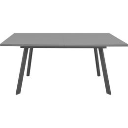 M&auml;usbacher Esstisch &raquo;Imola&laquo; OTTOs Choice Tisch, Esstisch, Breite 160 cm, mit Glasoberplatte, 4 Metallf&uuml;&szlig;e grau B/H/T: 160cm x 2cm x 90cm