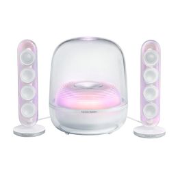 Harman/Kardon 2.1 Soundsystem &raquo;SoundSticks 5&laquo; 2.1 (A2DP Bluetooth AVRCP Bluetooth Bluetooth 190 W) 2.1-Channel Bluetooth Speaker mit HDMI transparent 