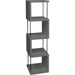 M&auml;usbacher Standregal &raquo;Sticks Regale&laquo; Breite 33 cm Holzwerkstoff B/H/T: 33cm x 126cm x 33cm, 4 Stk. offenes Fach
