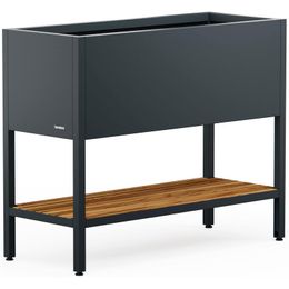 Herstera Hochbeet &raquo;Deco&laquo; BxTxH: 100x40x80 cm Metall, Stahl B/H/T: 100cm x 80cm x 40cm