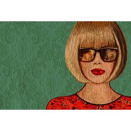 ARCHITECTS PAPER Fototapete &raquo;Atelier 47 Lady Ornament 2&laquo; abstrakt glatt Vlies, Wand, Schr&auml;ge, Decke bunt Vlies B/L: 4m x 2,7m