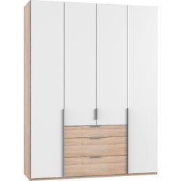 wimex Kleiderschrank &raquo;New York&laquo; wahlweise 208 oder 236cm hoch wei&szlig; B/H/T: 180cm x 236cm x 58cm, Schubladen: 3 Stk. T&uuml;ren: 4 Stk.