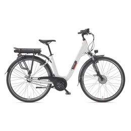 Telefunken Unisex &raquo;Multitalent RC836&laquo; 3 Gang Shimano Shimano Nexus Schaltwerk Nabenschaltung Frontmotor 250 W tiefer Einstieg, 28 Zoll, Pedelec, 