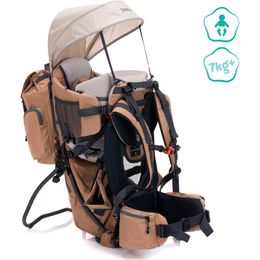 fillikid R&uuml;ckentrage &raquo;Adventure&laquo; bis 20 kg beige Einheitsgr&ouml;&szlig;e R&uuml;ckentrage