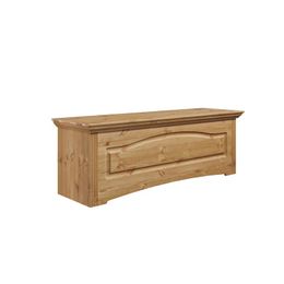 OTTO home Bettbank &raquo;Konrad&laquo; f&uuml;r Schlafzimmer, mit praktischem Innenfach, Made in Europe beige FSC -zertifiziertes Massivholz B/H/T: 133cm x 45cm x 