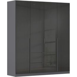 OTTO home Dreht&uuml;renschrank &raquo;Kleiderschrank Schrank Garderobe AGORDO mit Dekor- oder Hochglanzfront&laquo; in zwei Griff-Farben, Breite 181 cm, mit 