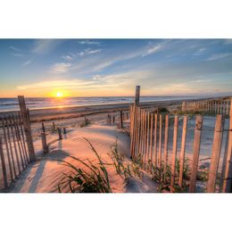 papermoon Fototapete &raquo;Outer Banks Dunes&laquo; bunt Vlies B/L: 3m x 2,23m, Bahnen: 6 Stk.