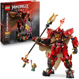 Lego Konstruktionsspielsteine &raquo;Der Feuerritter-Mech (71846), Lego Ninjago&laquo; Made in Europe bunt Einheitsgr&ouml;&szlig;e Konstruktionsspielsteine
