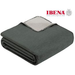 Ibena Wohndecke &raquo;Wohndecke Doubleface Dublin&laquo; in trendigen Farben silber Baumwolle, Polyacryl, Polyester B/L: 220cm x 240cm