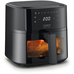 CASO GERMANY Hei&szlig;luftfritteuse &raquo;3185 Design AirFry 6.0&laquo; 1700 W Fassungsverm&ouml;gen 0 l schwarz Einheitsgr&ouml;&szlig;e Hei&szlig;luftfritteuse