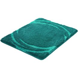 Kleine Wolke Badematte &raquo;&raquo;Mystic&laquo;, Badvorleger, Badezimmer Teppich&laquo; H&ouml;he 25 mm rutschhemmend beschichtet fu&szlig;bodenheizungsgeeignet Badteppich, modernes Design, Hoch-
