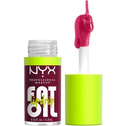 Nyx Cosmetics Nyx Professional Makeup Damen NYX PROFESSIONAL MAKEUP Lipgloss &raquo;FAT OIL LIP DRIP&laquo; mit intensiv-schimmerndem Finish, individuell aufbaubare Farbe rot 