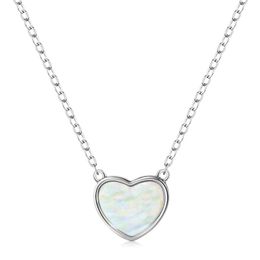 Firetti Damen Kette mit Anh&auml;nger &raquo;Schmuck Geschenk Silber 925 Halsschmuck Herz-Design&laquo; Made in Germany - mit Perlmutt silber Silber 925 (