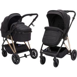 fillikid Kombi-Kinderwagen &raquo;Fill Elix&laquo; Babywanne einfach zum Sportsitz umbaubar schwarz Einheitsgr&ouml;&szlig;e Kombi-Kinderwagen