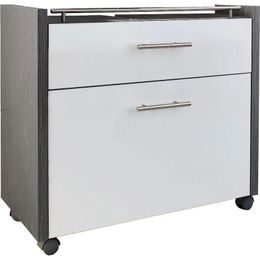 Schildmeyer Waschbeckenunterschrank &raquo;Triant&laquo; Solide Verarbeitung - Dieses Produkt ist in Deutschland gefertigt grau B/H/T: 67cm x 62cm x 35cm