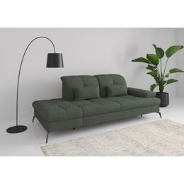 Sit & More sit&more Recamiere &raquo;Amica, inkl. Sitztiefenverstellung und Armteilverstellung&laquo; wahlweise mit Kopfteilverstellung und Stauraum gr&uuml;n 90% Polyester, 10% 