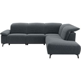 Musterring Ecksofa &raquo;MR 370, intelligenter Komfort im modernen Design&laquo; Optionale Relaxfunktion, flexible Kopfteile & klappbare Armlehnen 100% Polyester B/H/T: 