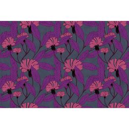Livingwalls living walls Fototapete &raquo;Walls by Patel Cloves 2&laquo; glatt Vlies, Wand, Schr&auml;ge blau Vlies B/L: 4m x 2,7m